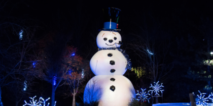The history of the Snowman - Thanksgiving Point